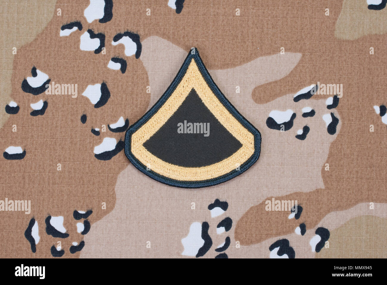 us army uniform sergeant rank patch Stock Photo - Alamy