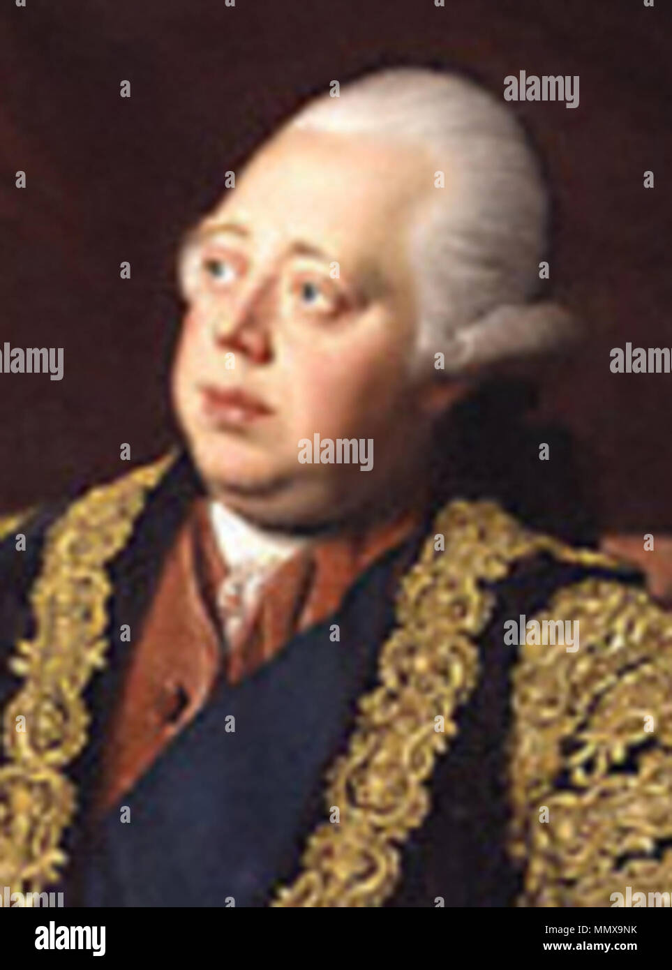 Portrait of Frederick North, Lord North (1732-1792). between 1773 and ...
