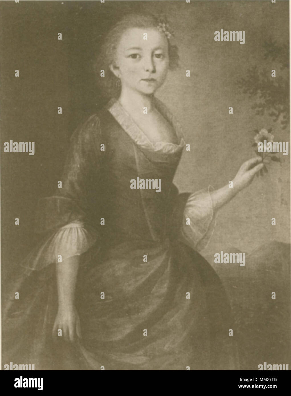 . Portrait of Eleanor Foster. By Joseph Badger. EleanorFoster ...