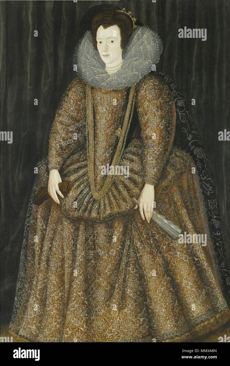. English: Portrait of Elizabeth Hastings, Countess of Worcester (1556 ...
