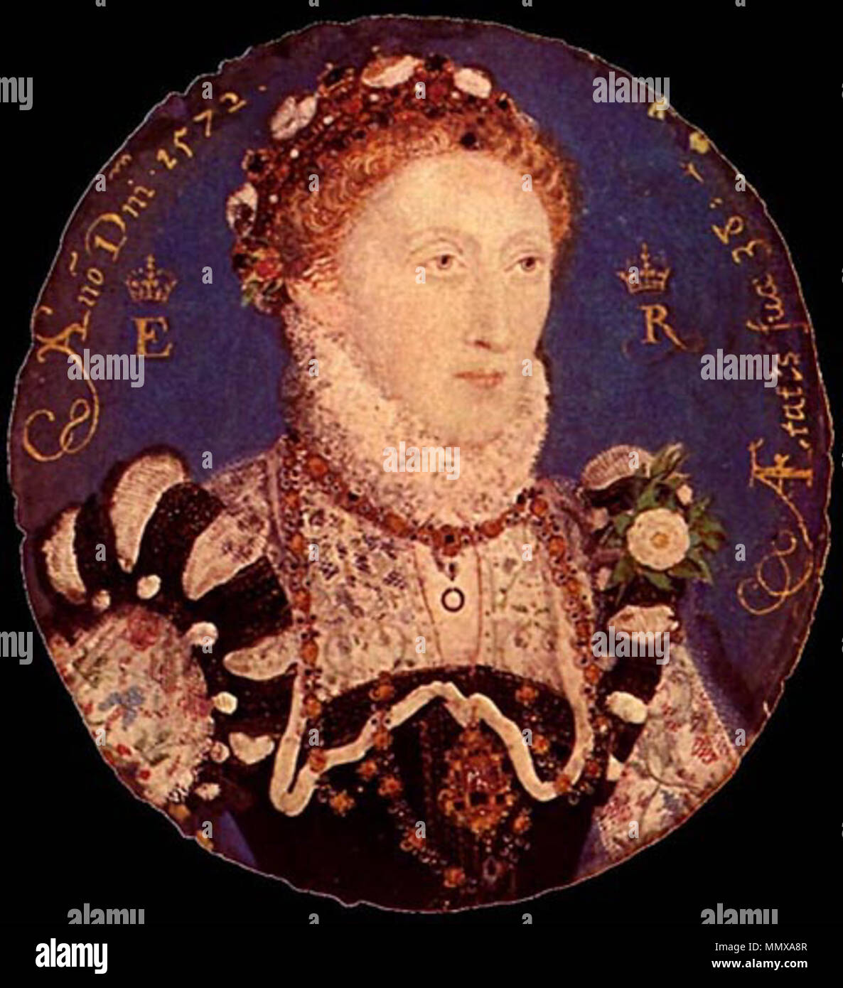 Hilliard miniature elizabeth i hi-res stock photography and images - Alamy