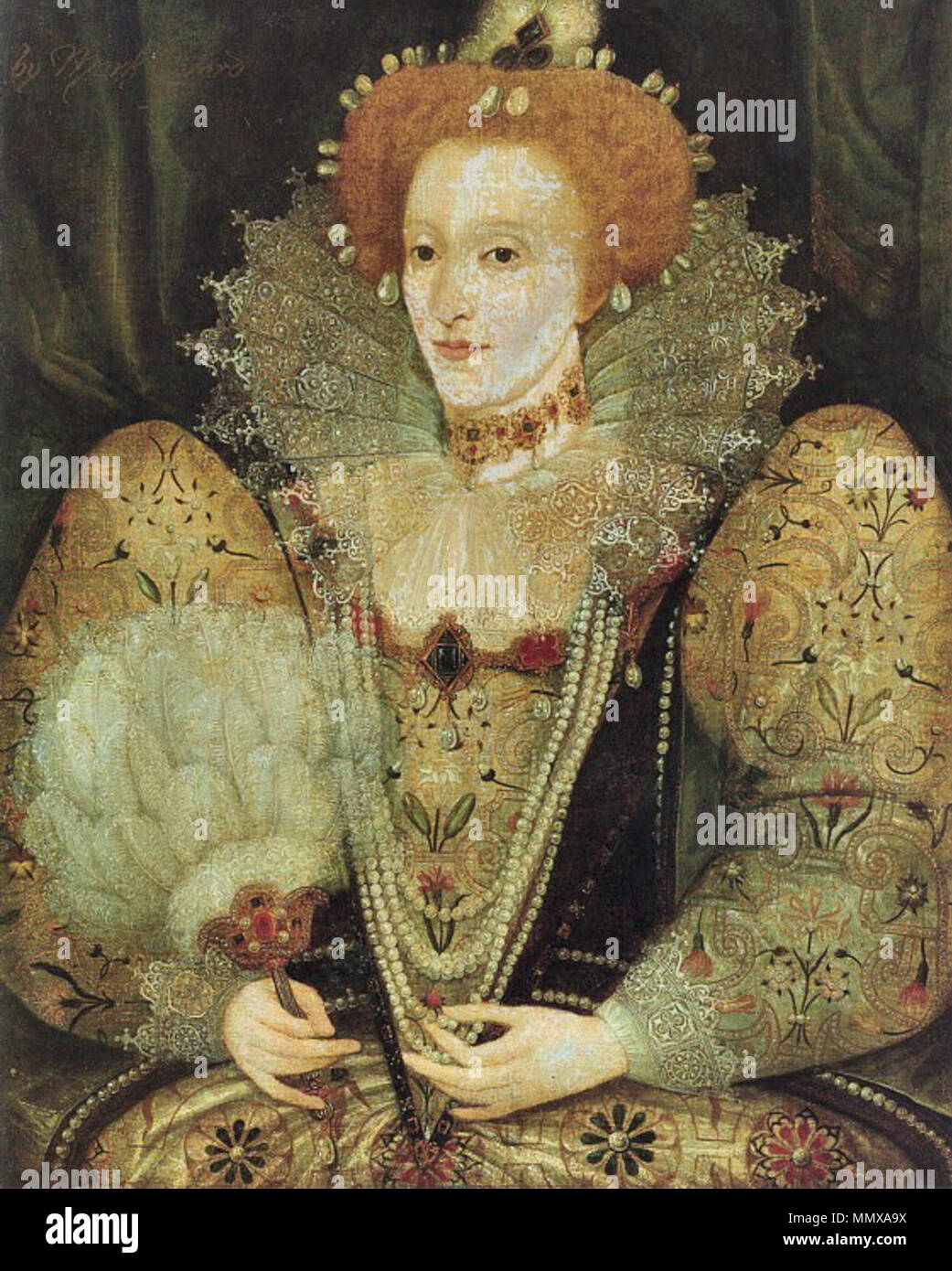 Elizabeth i portrait 1590 hi-res stock photography and images - Alamy