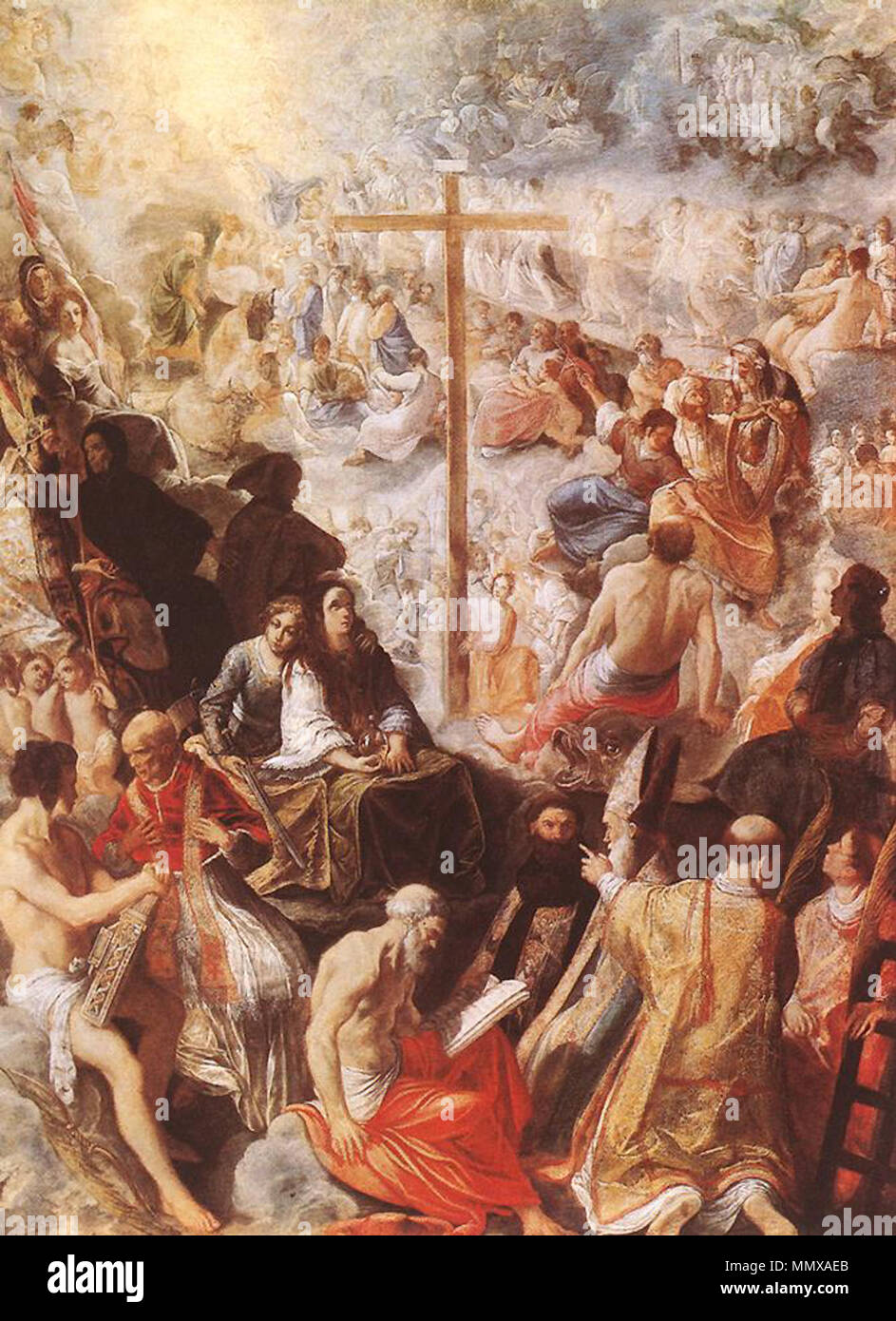 Glorification of the Cross. circa 1605. Adam Elsheimer - Glorification ...