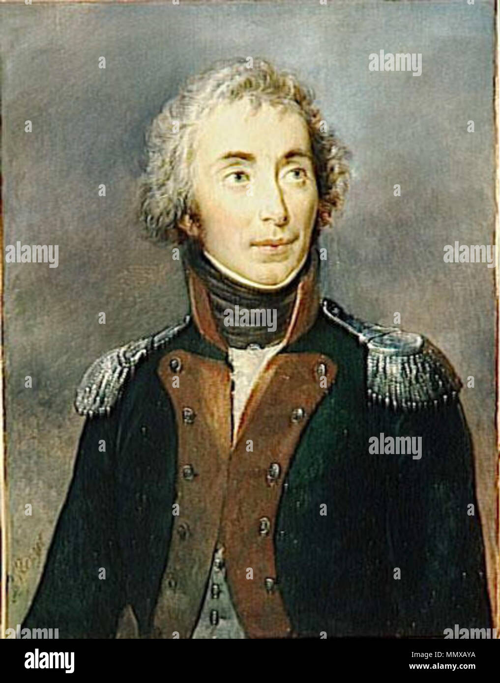 French: Emmanuel de Grouchy, colonel du 2e dragon en 1792 (1766-1847 ...