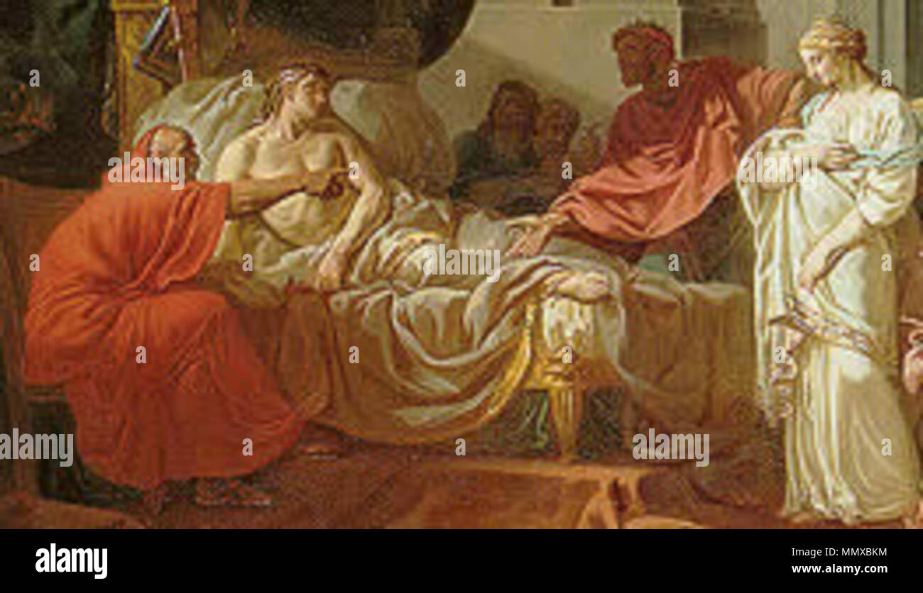 Erasistratus Discovering the Cause of Antiochus’ Disease. 1774 ...