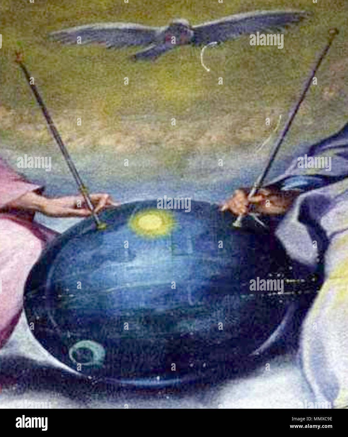 . detail The so called UFO or “Sputnik” of Montalcino. This is actually ...