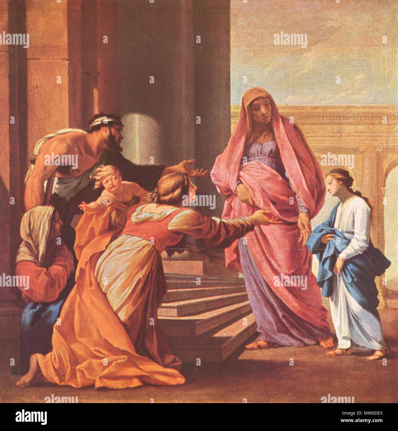 The Presentation of the Virgin Mary in the Temple of Jerusalem. circa ...