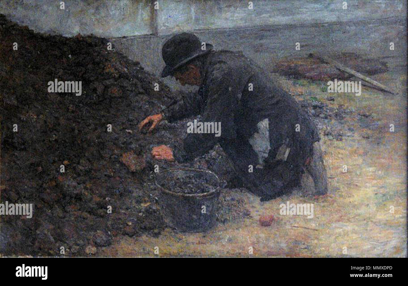 English: Cinder clearance Nederlands: De sintelopruimer Evert Larock001 ...