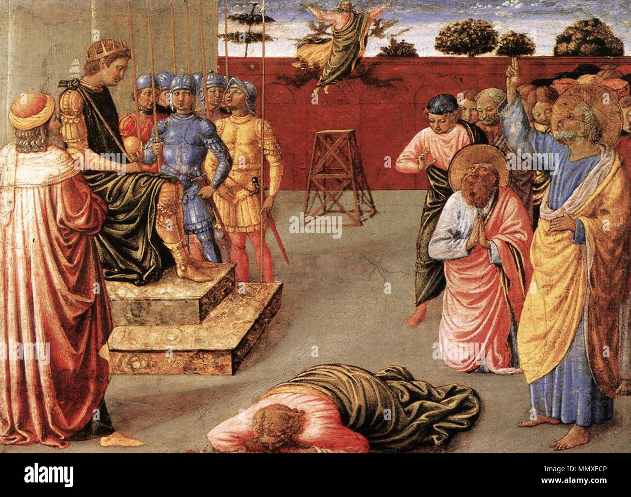 Fall of Simon Magus. between 1461 and 1462. Fall of Simon Magus ...