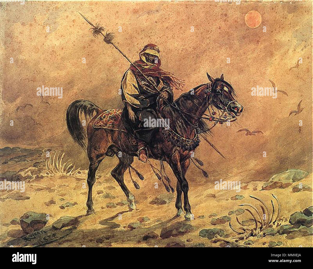 . English: Farys by Juliusz Kossak Polski: Juliusz Kossak - Farys Farys ...