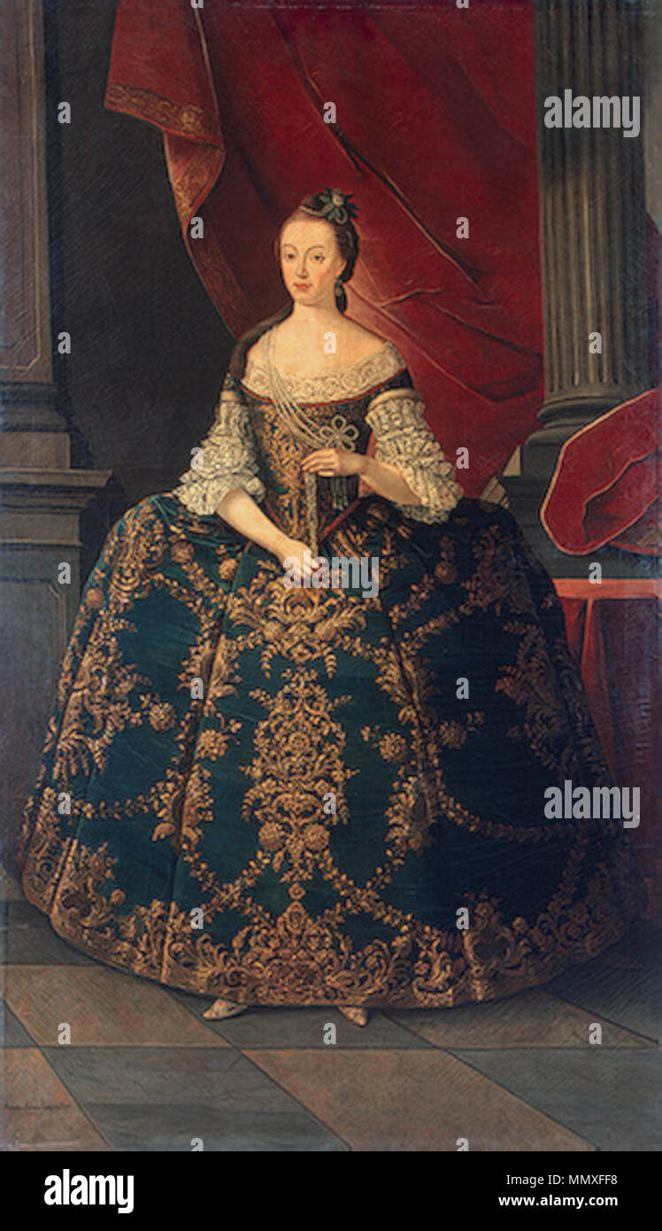 Portrait of Infanta Benedita of Portugal (1746-1829). circa 1773. D ...