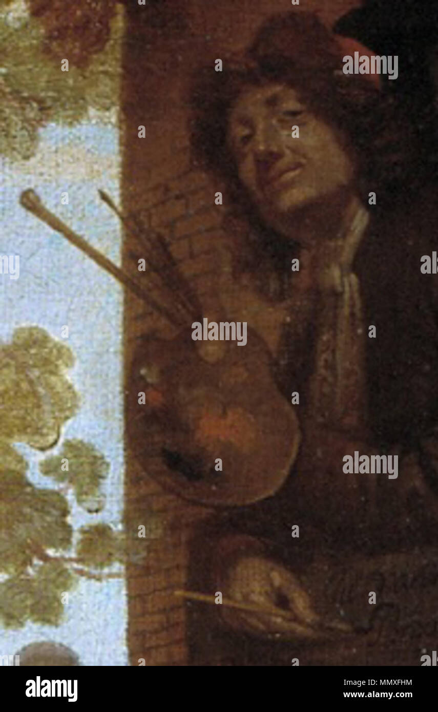 Self-portrait of the painter extracted from the Portrait of a Family in ...