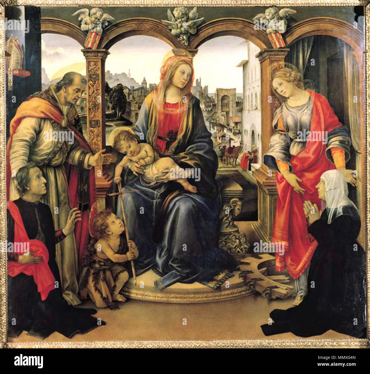 Filippino lippi, madonna santo spirito hi-res stock photography and ...