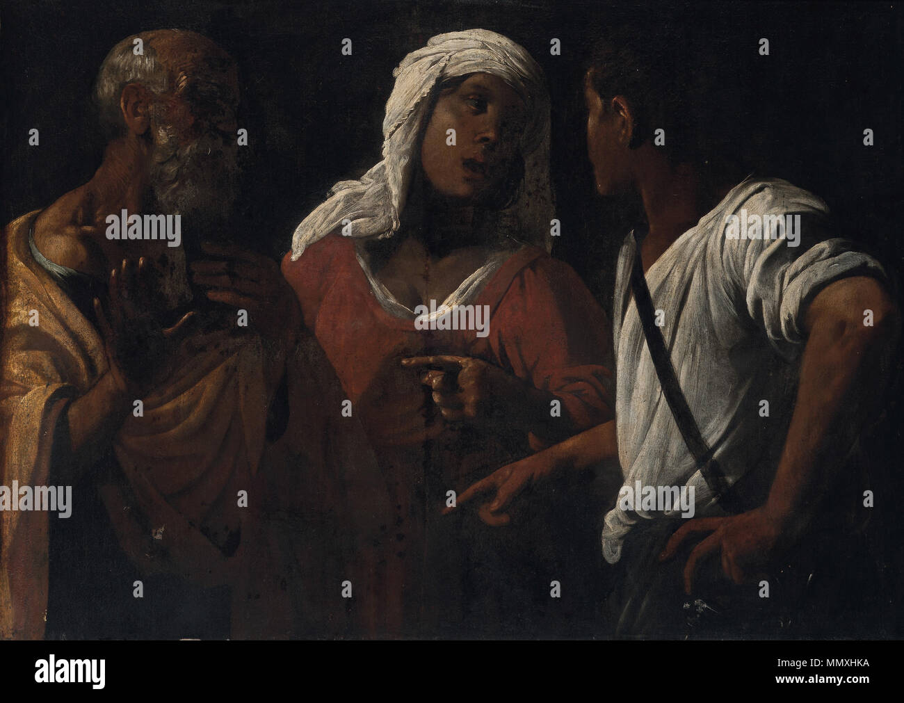 . English: The Denial of Saint Peter Follower of Hendrick ter Brugghen ...