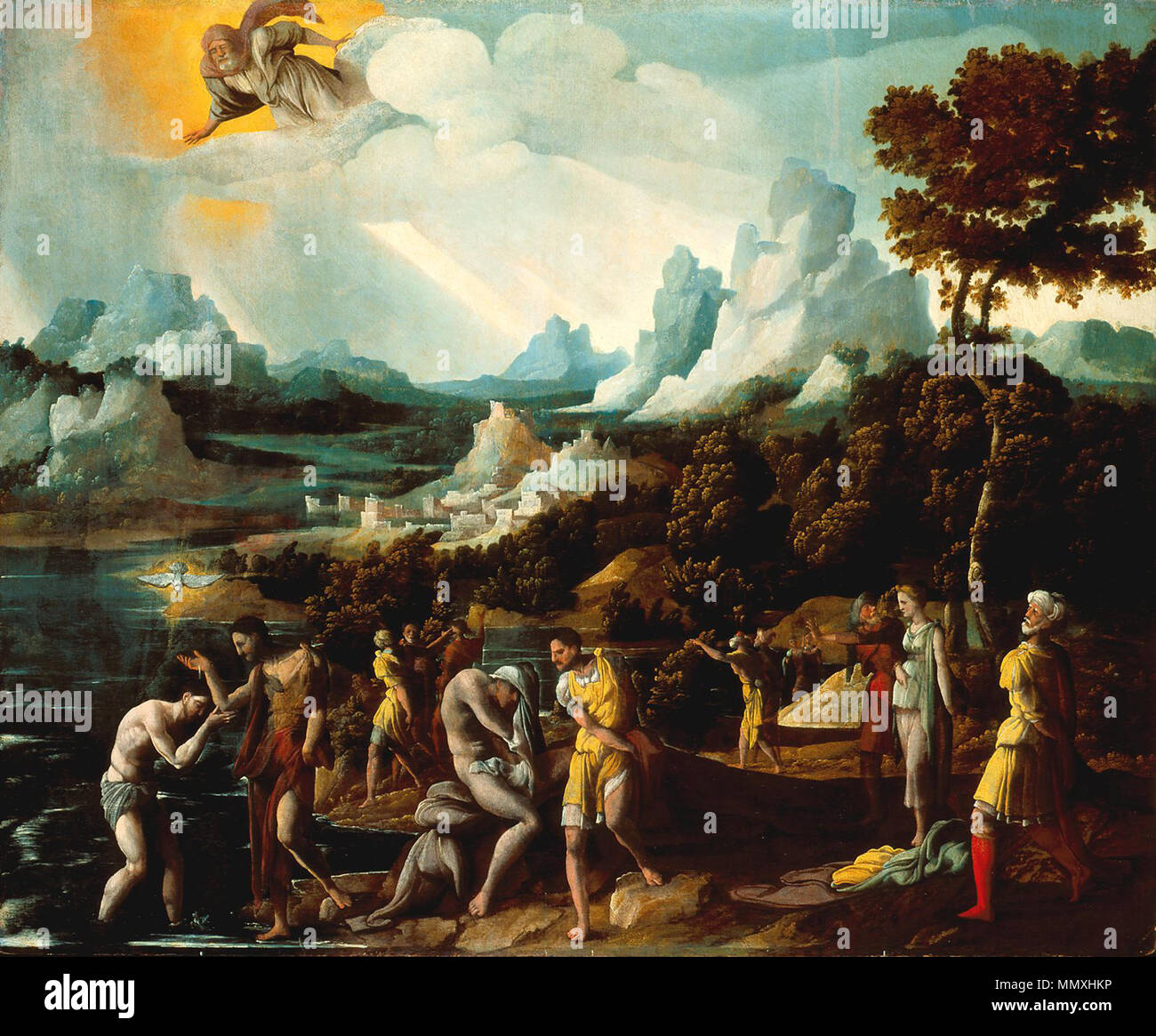 De doop van Christus in de Jordaan.[1] Alternative title(s): The ...