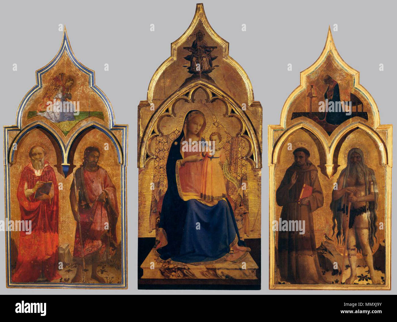 Compagnia di san francesco altarpiece hi-res stock photography and images - Alamy