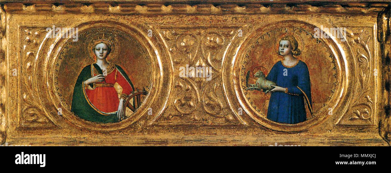 Predella of the St Peter Martyr Altarpiece (detail). between 1427 and ...
