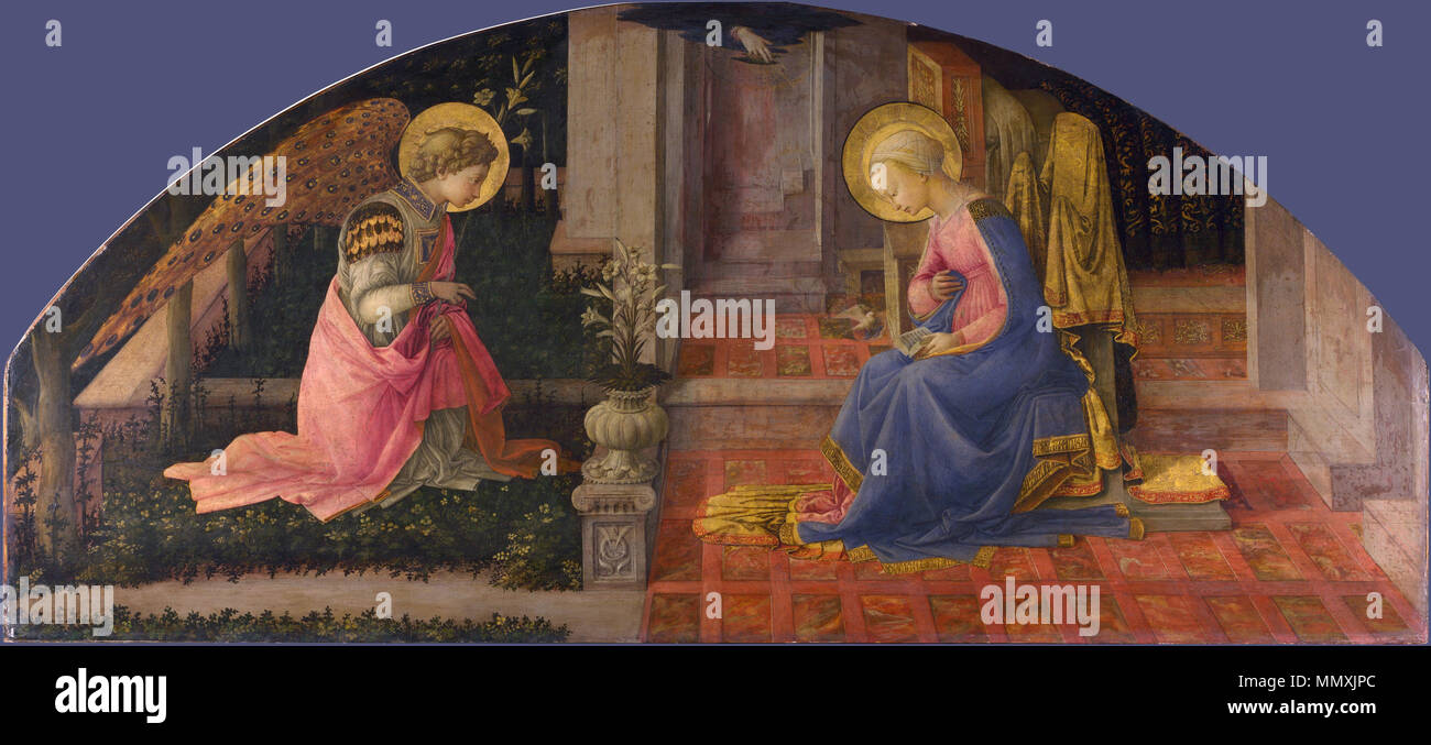 The annunciation lippi hi-res stock photography and images - Alamy