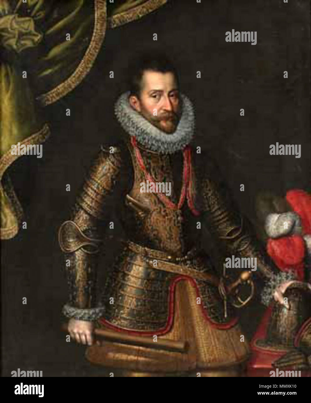 English: Portrait of Alessandro Farnese, Duke of Parma (1545-1592 ...
