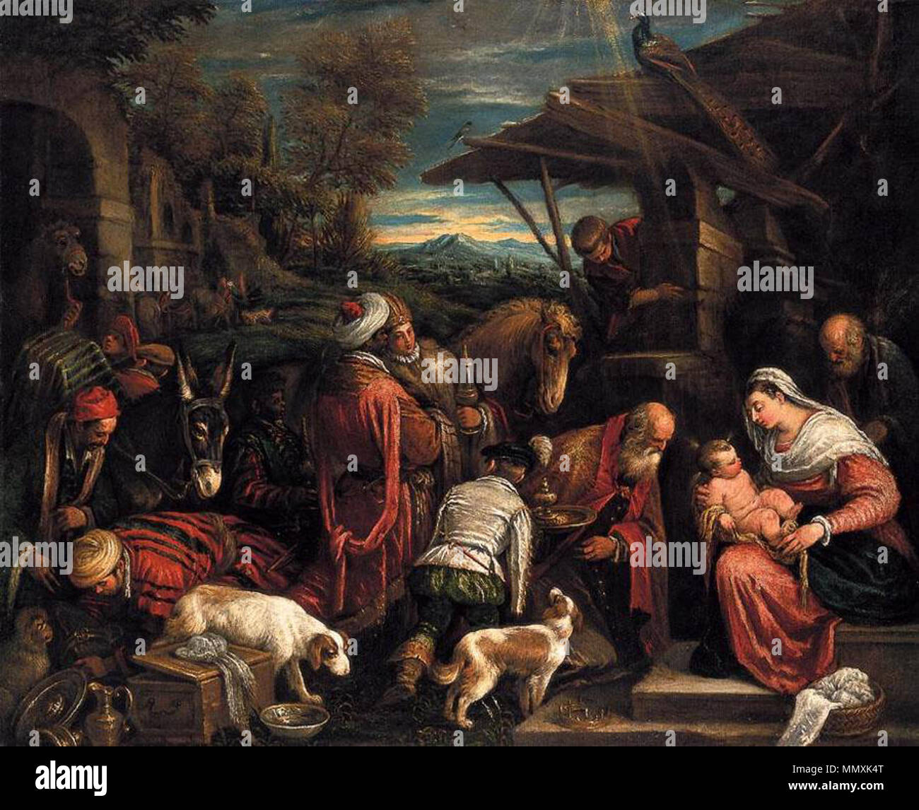 Francesco bassano the younger hi-res stock photography and images - Alamy