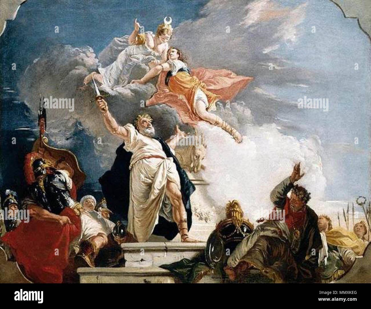 The sacrifice of iphigeneia hi-res stock photography and images - Alamy