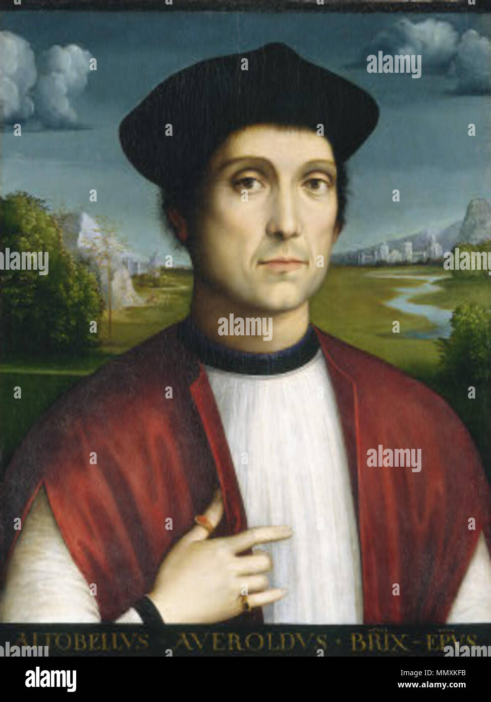 . Bishop Altobello Averoldo // National Gallery of Art, Washington D.C ...