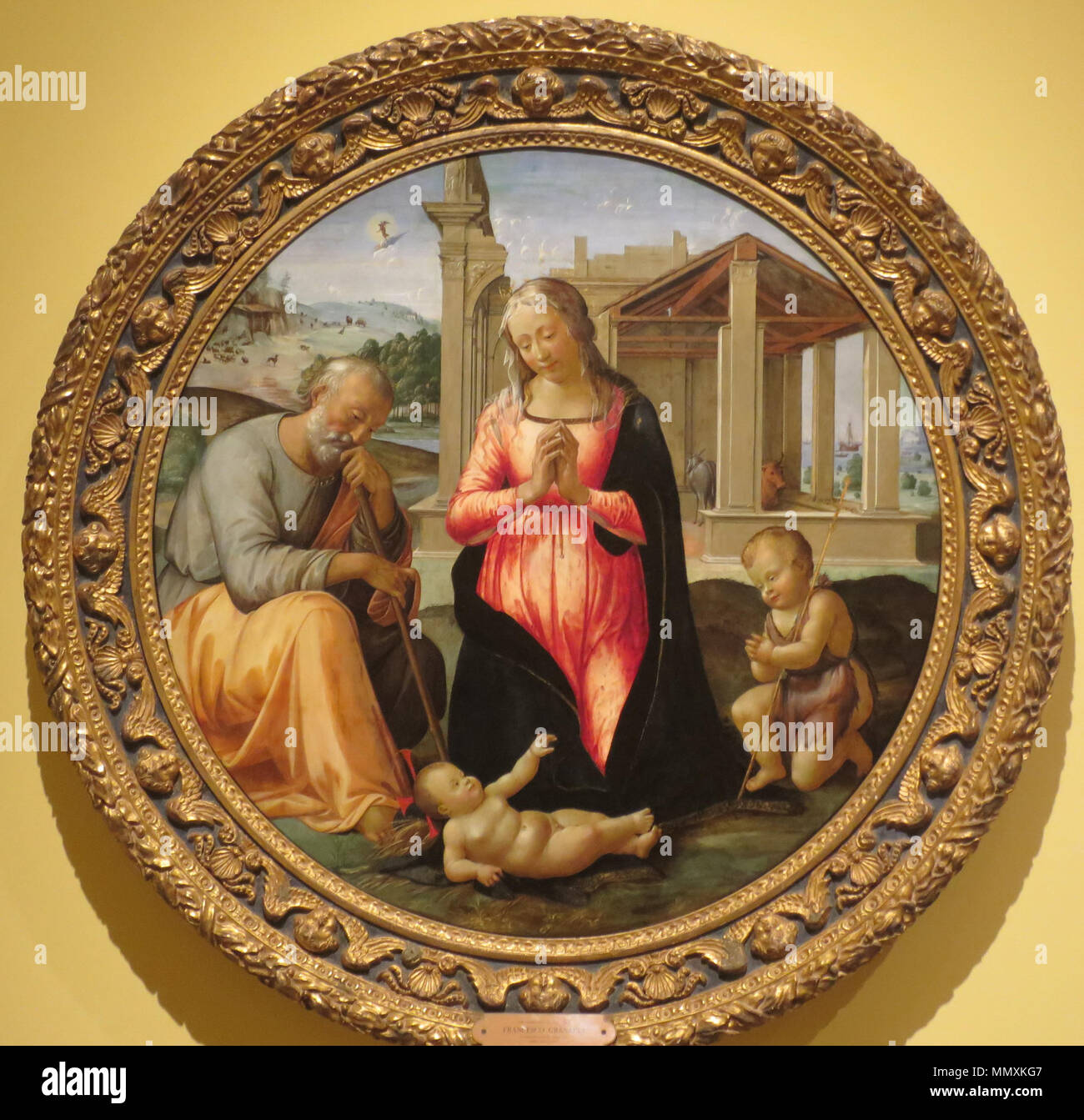 Adoration of the Christ Child. circa 1500. Francesco Granacci ...
