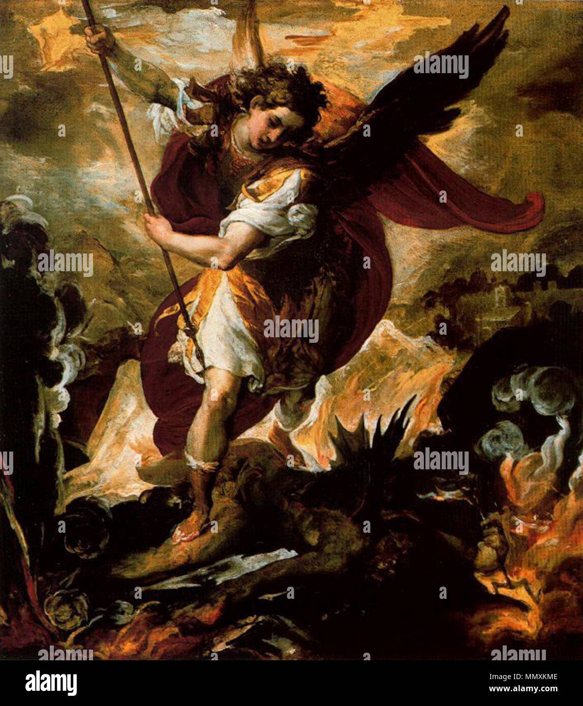 Francesco Maffei San Miguel arcángel venciendo a Lucifer 1640-1660 ...
