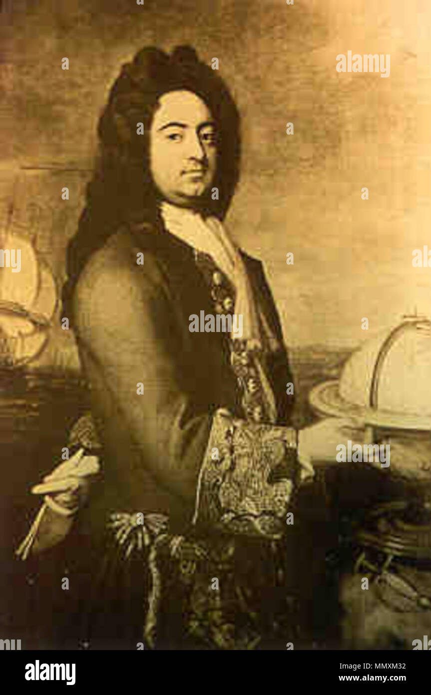 Michael dahl circa 1659 1743 portrait painter hi-res stock photography ...