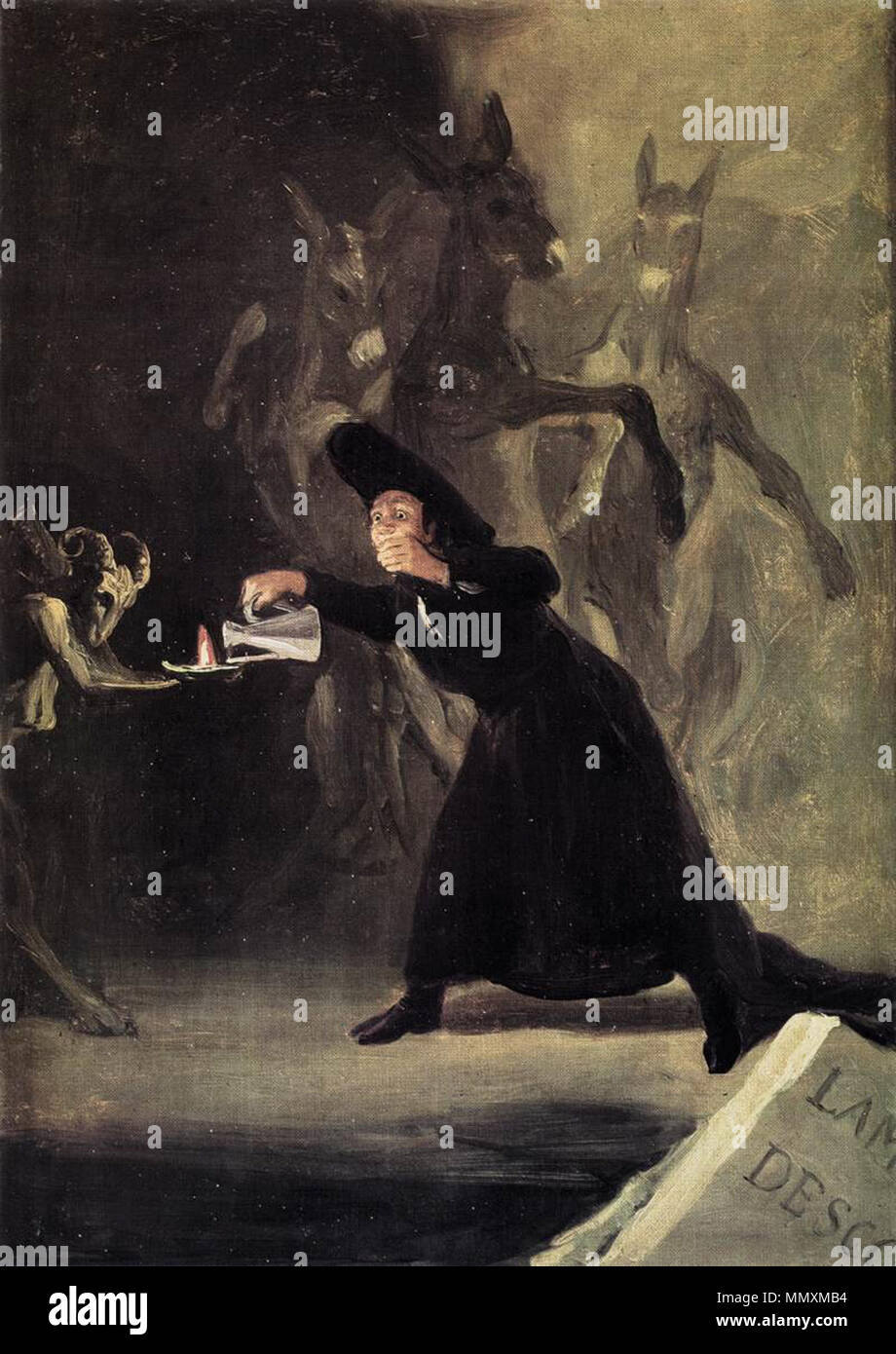 The Bewitched Man. circa 1798. Francisco de Goya y Lucientes - The ...