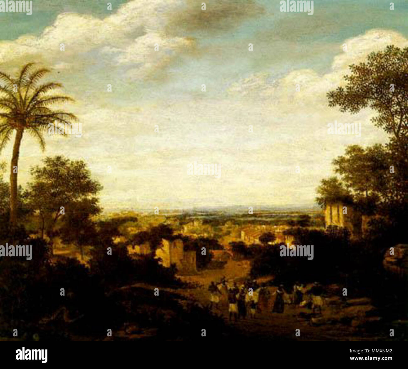 Frans Post - Paisagem da Paraíba, 1665 Stock Photo - Alamy