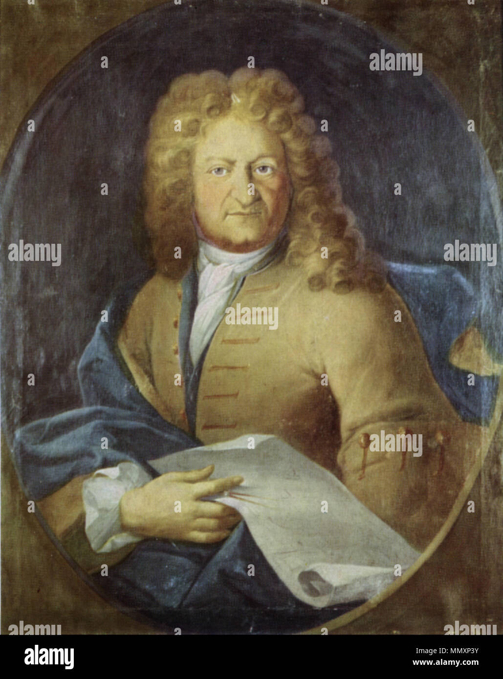 . Franz Beer II von Bleichten, Portrait von Jacob Carl Stauder (Onken ...