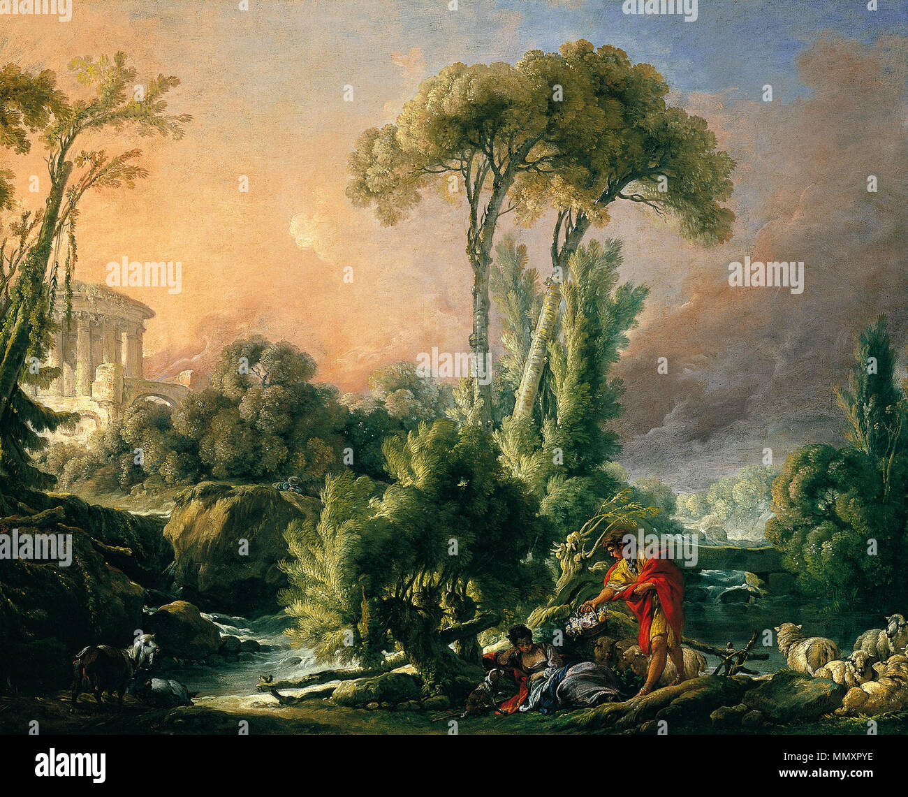 Francois boucher paysage hi-res stock photography and images - Alamy
