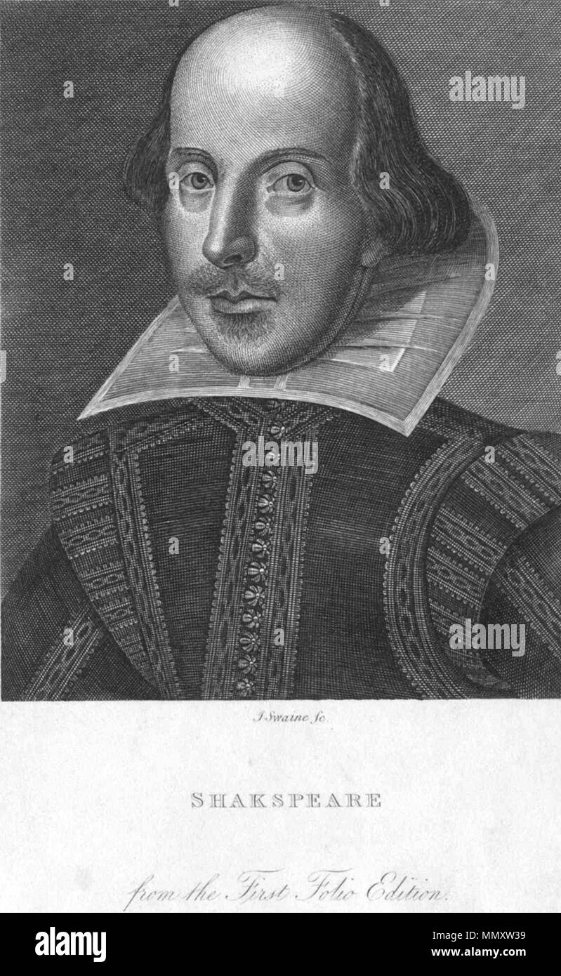 . English: William Shakespeare from the First Folio Edition . 1623 ...