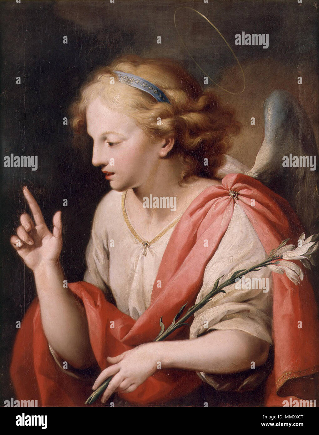 . Español: La obra representa al arcángel San Gabriel. Arcángel San ...