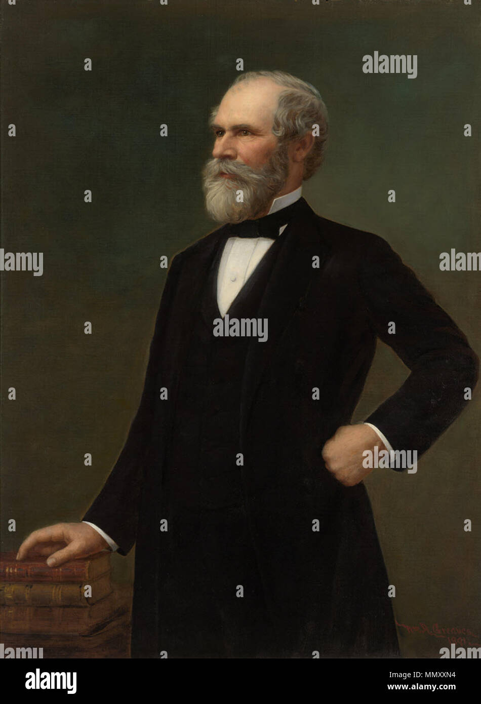 . English: Portrait of Galusha Grow of Pennsylvania, Speaker of the ...