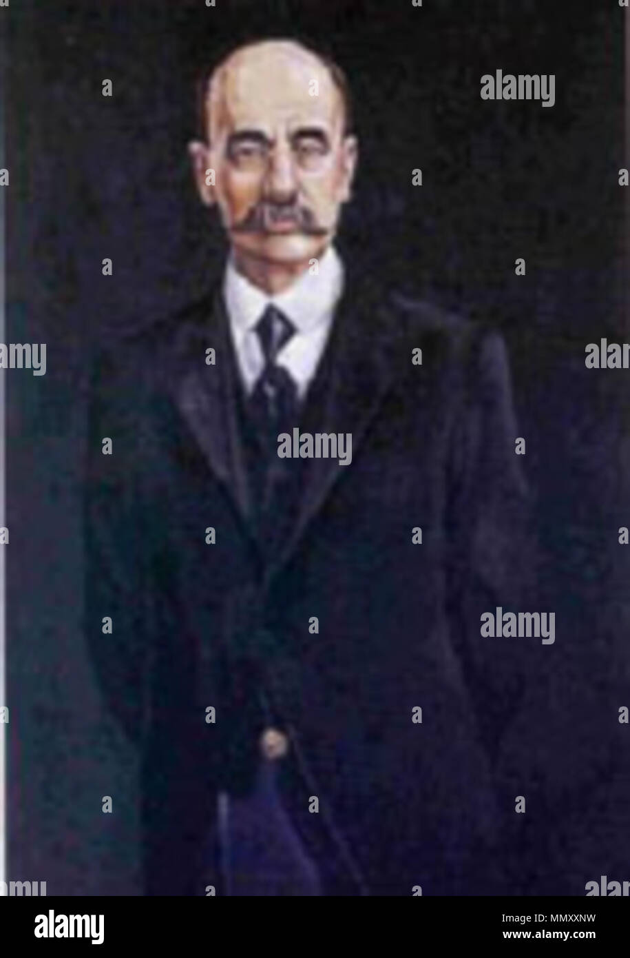 . English: Federico Gamboa. Painting made c. 1915 by an unknown artist ...