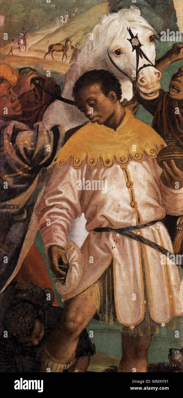 . detail The Moor King. between 1544 and 1545. Gaudenzio Ferrari - The ...