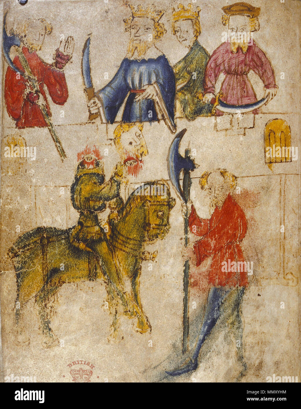 Sir gawain and the green knight hi-res stock photography and images - Alamy