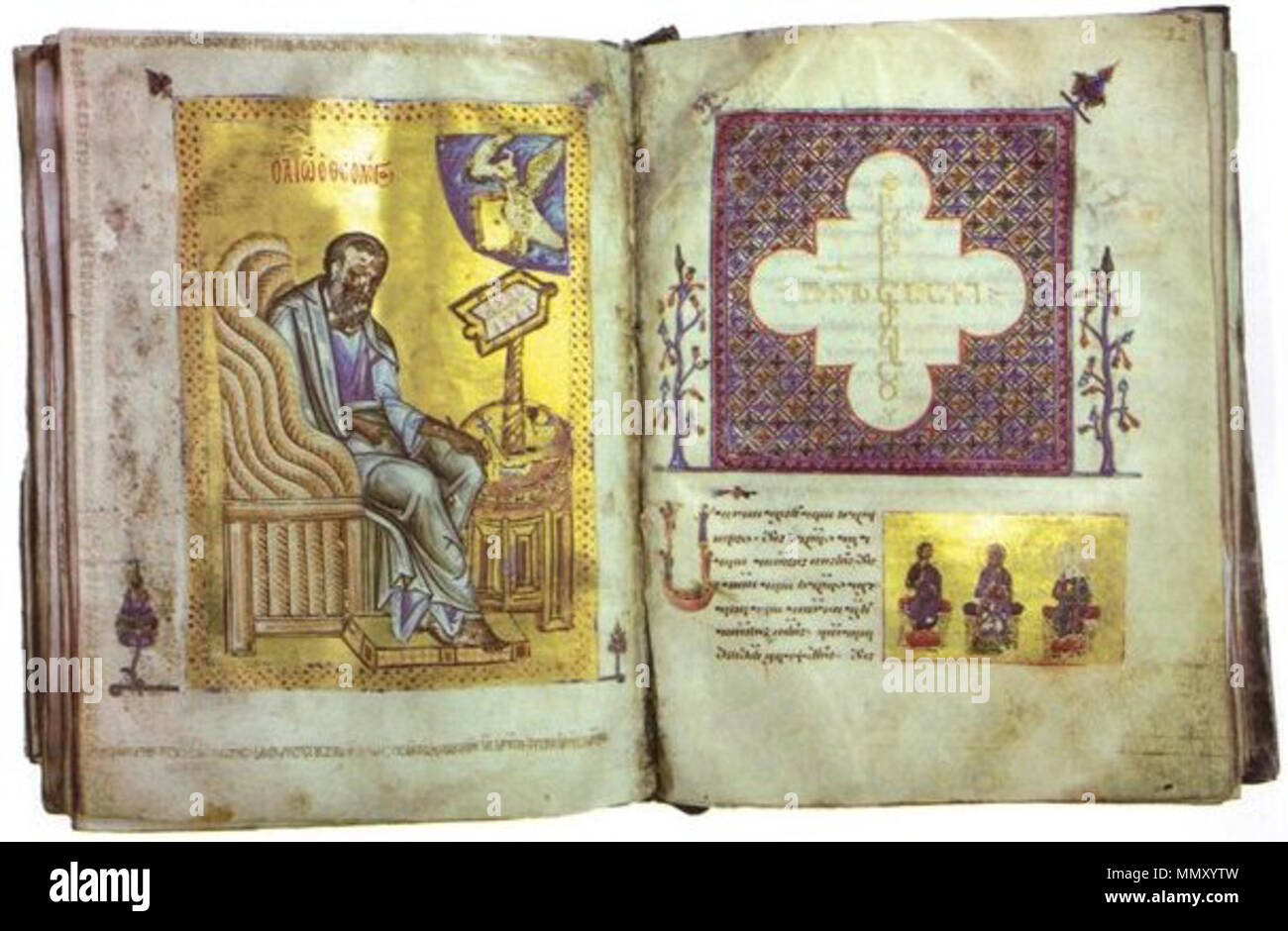 . English: The Gelati Gospels, MSS Q 908. National Center of ...
