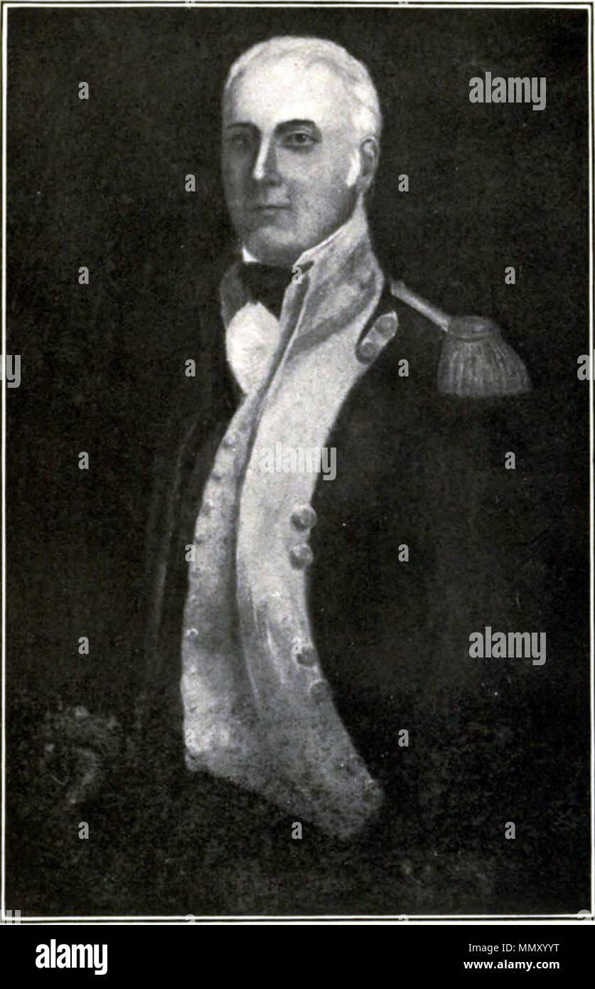 . English: Major General of Militia Benjamin Mooers (1758-1838 ...