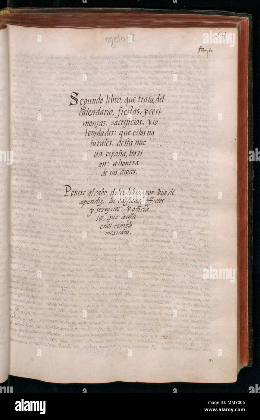 The florentine codex book ii hi-res stock photography and images - Alamy