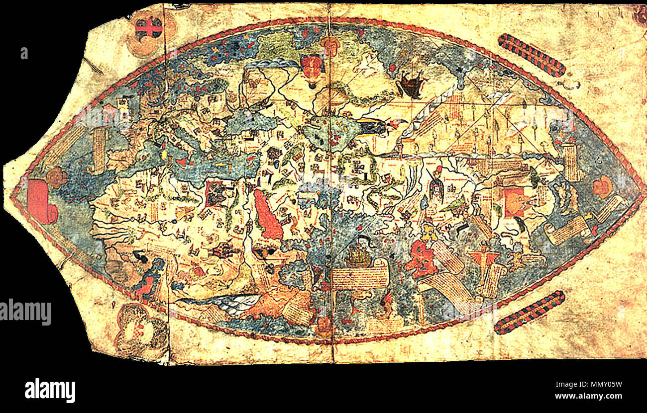 1457 world map hi-res stock photography and images - Alamy