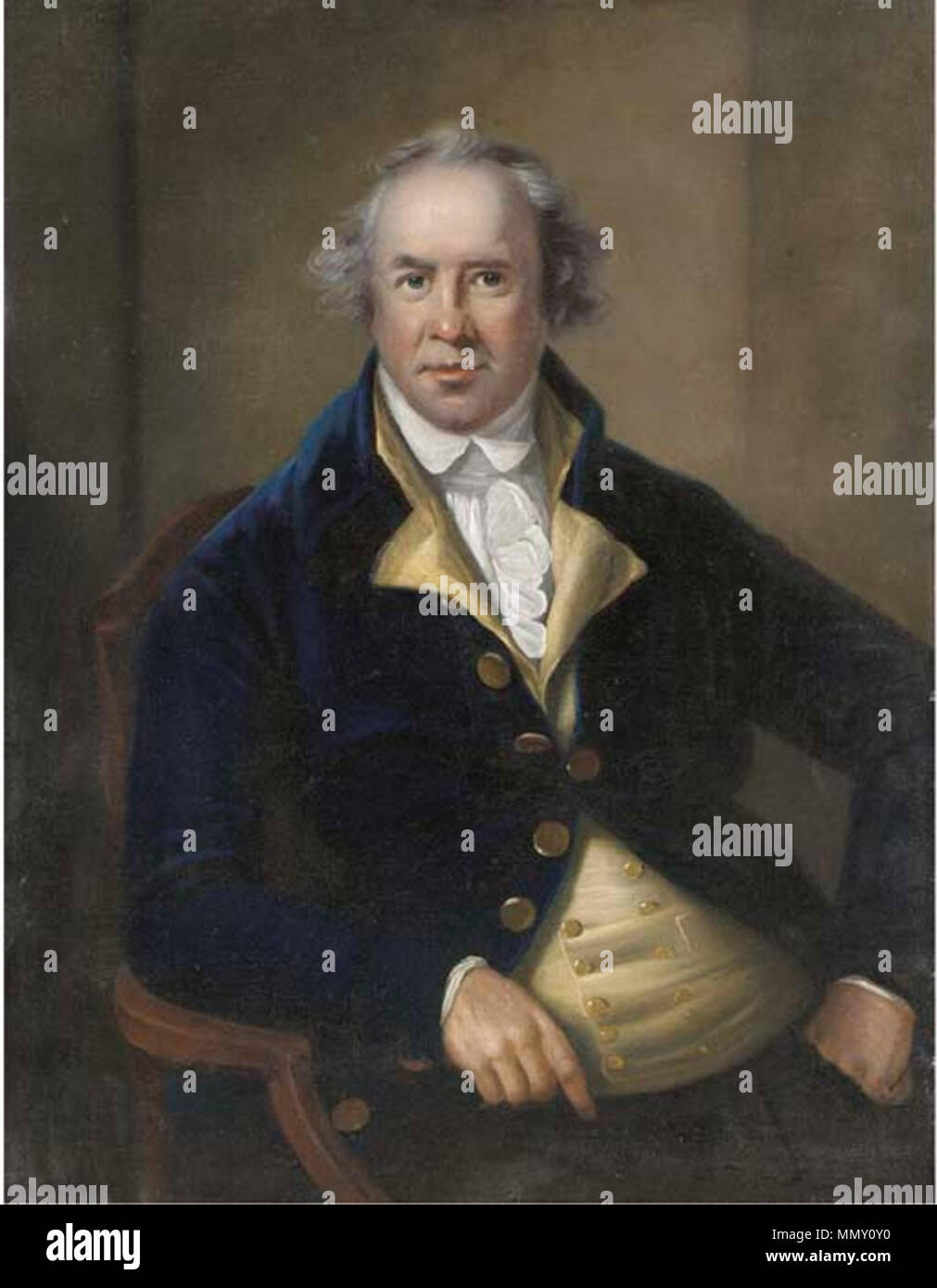 . English: Portrait of a Gentleman, traditionally identified as George ...