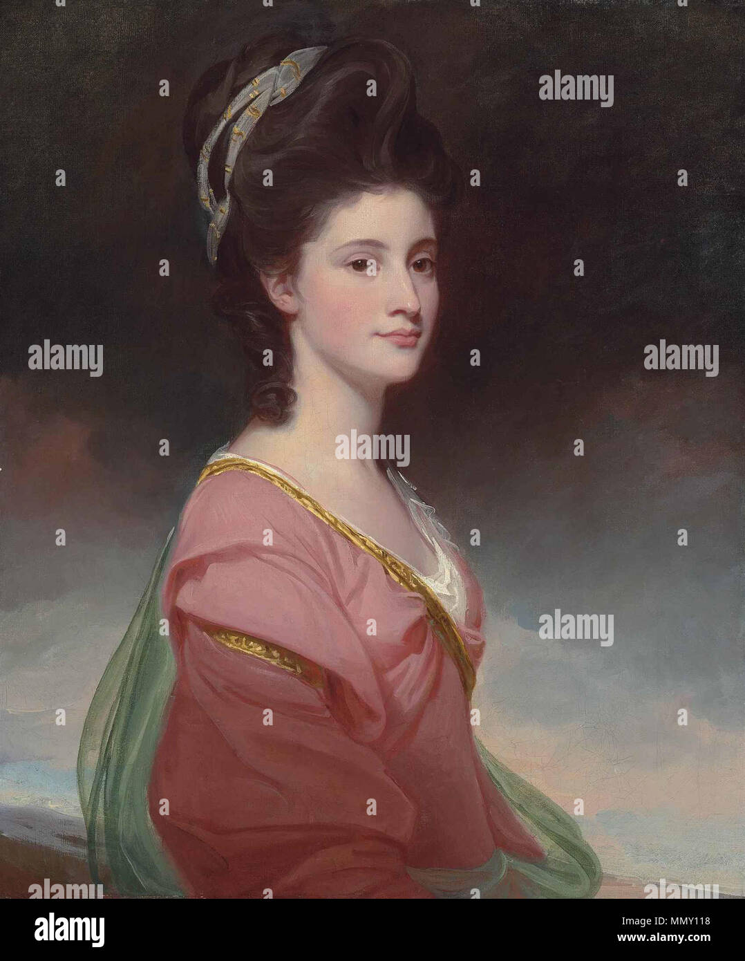 . English: Portrait of Elizabeth Ramus (1751-1848), daughter of ...