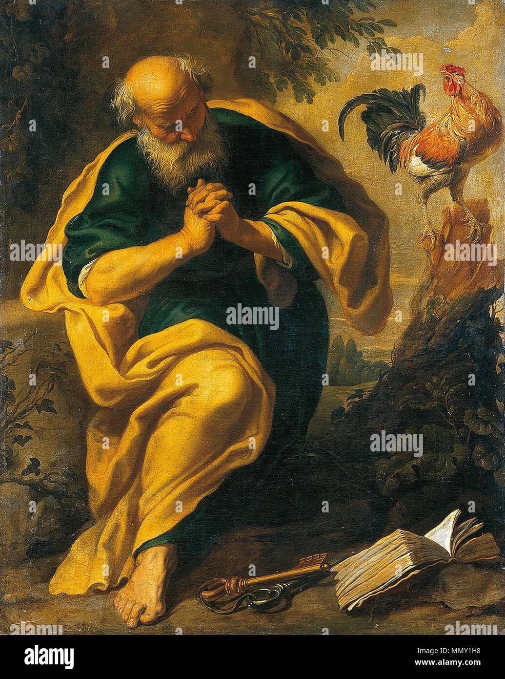 The repentance of peter hi-res stock photography and images - Alamy