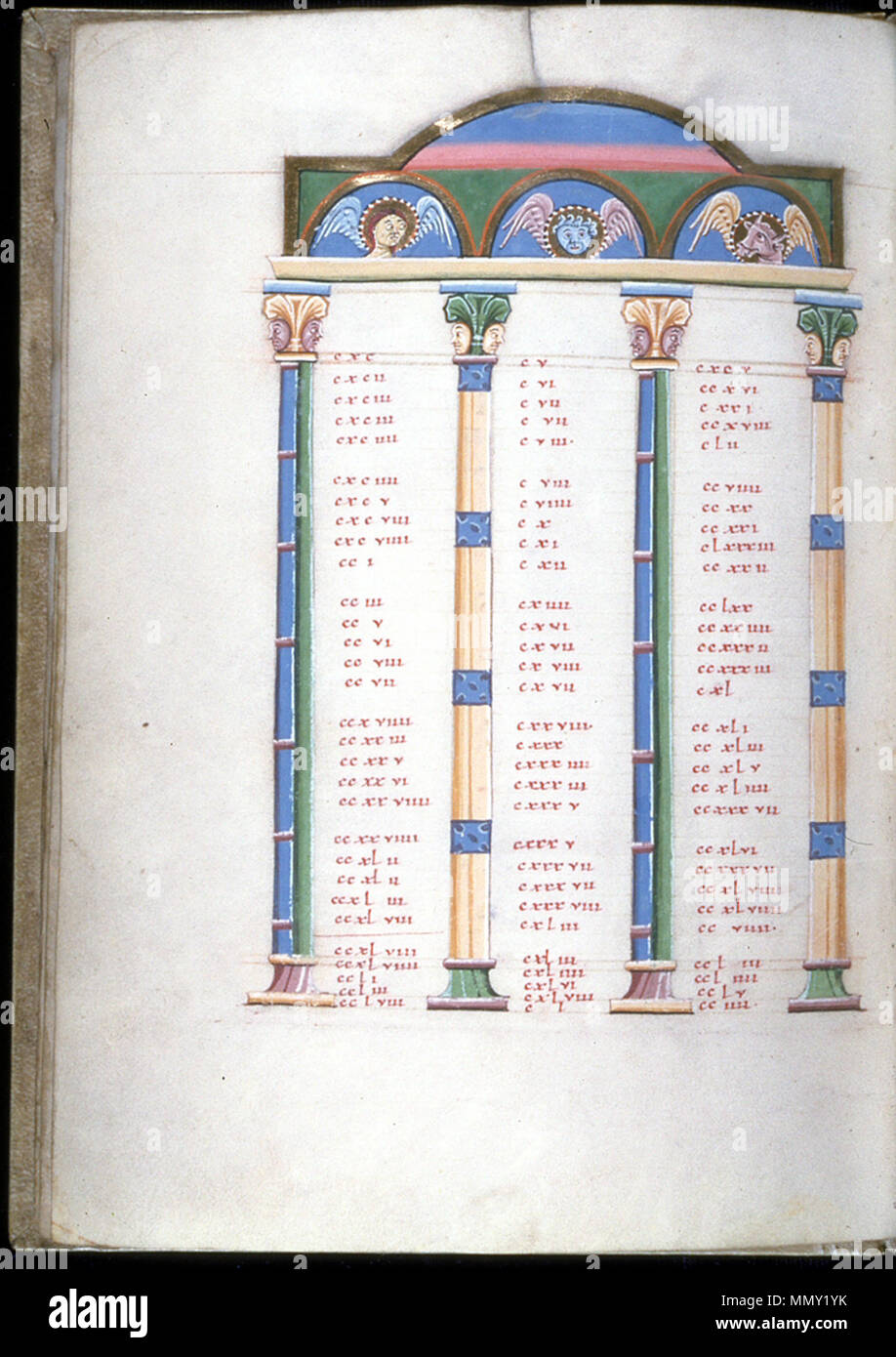 W.7.3V Anonymous (German). 'Leaf from Gospels,' late 11th century. ink ...