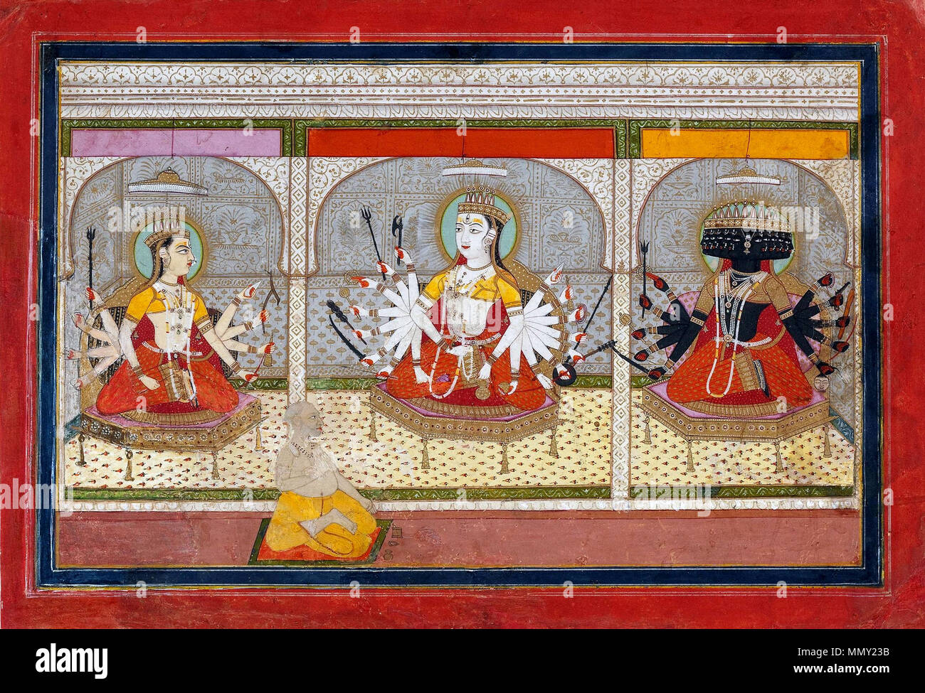 Goddess devi hi-res stock photography and images - Alamy