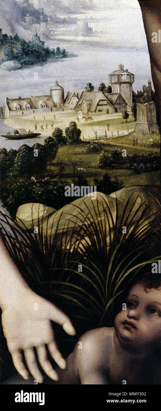 Leda and her Children (detail). circa 1520. Giampietrino - Leda and her ...