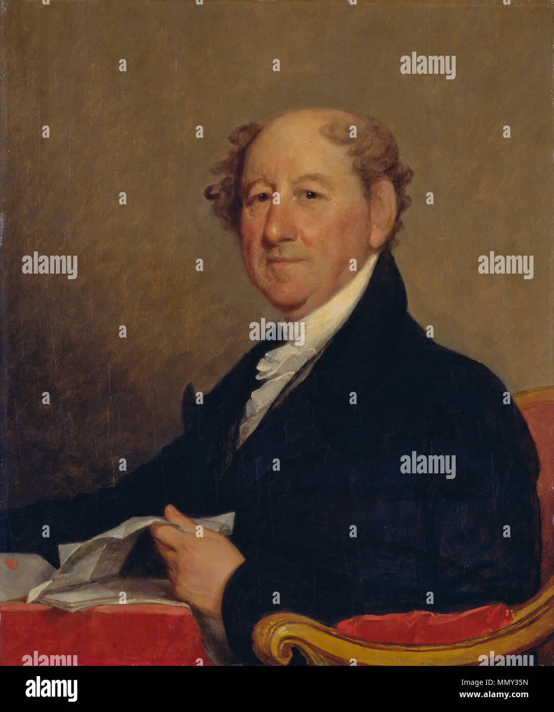 . English: Portrait of Rufus King (1755-1827) Русский: Портрет Руфуса ...